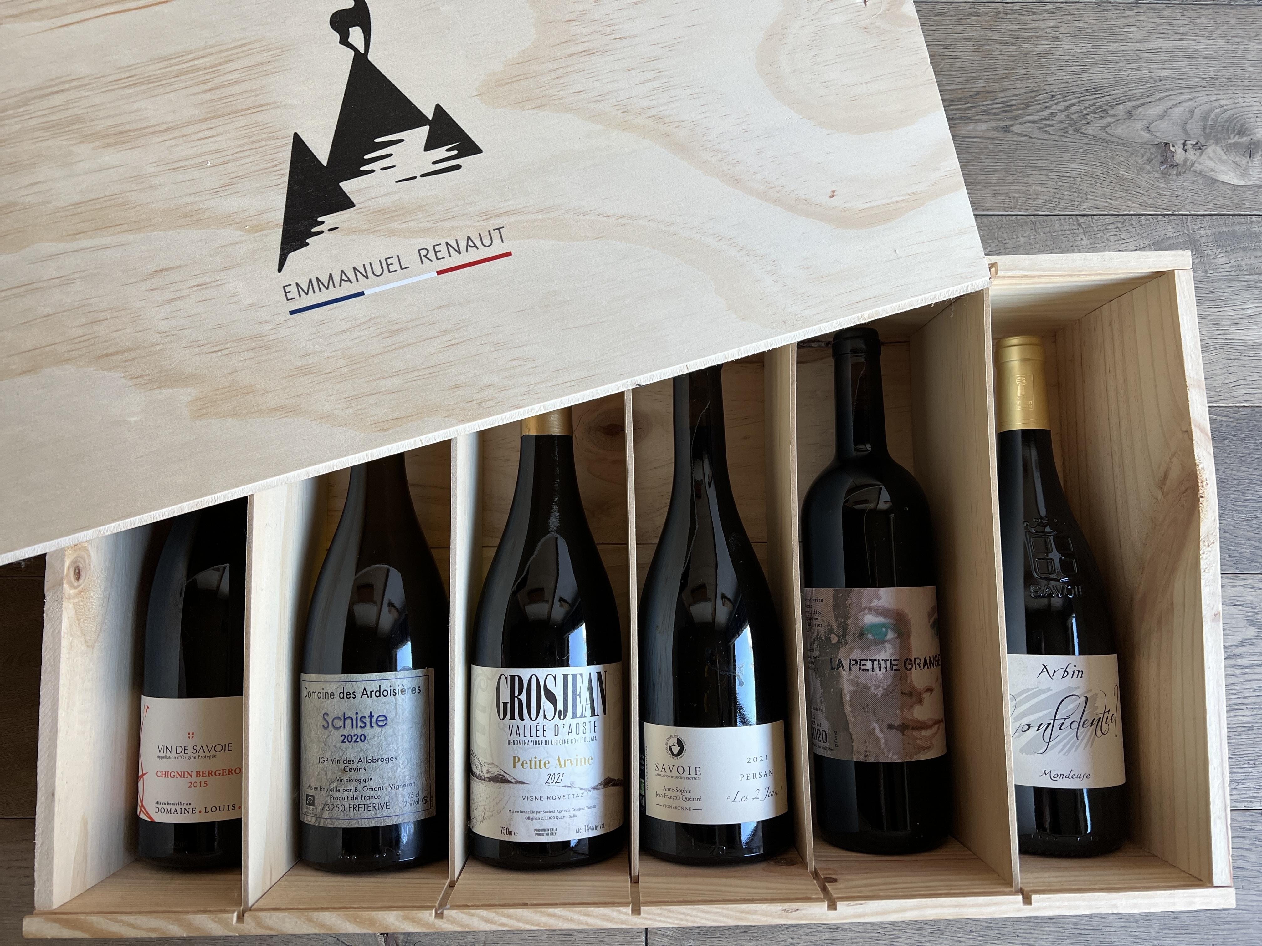 Coffret vins alpins prestige · La Boutique de Kristine